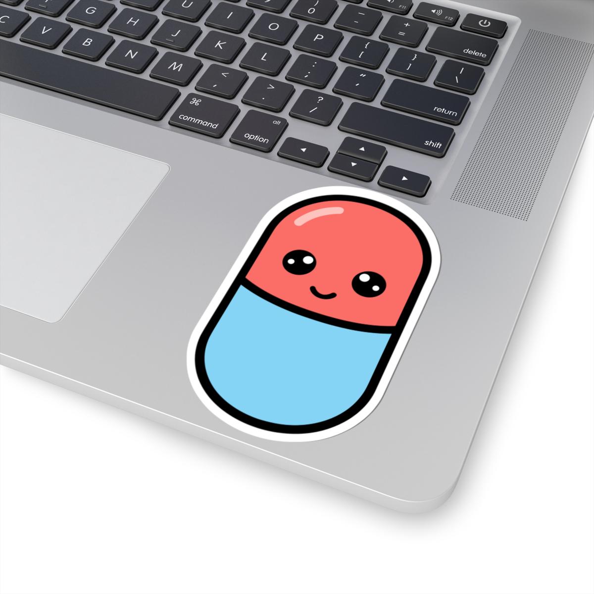 Blue Pill Sticker - Etsy