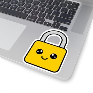 Lock Sticker - Etsy