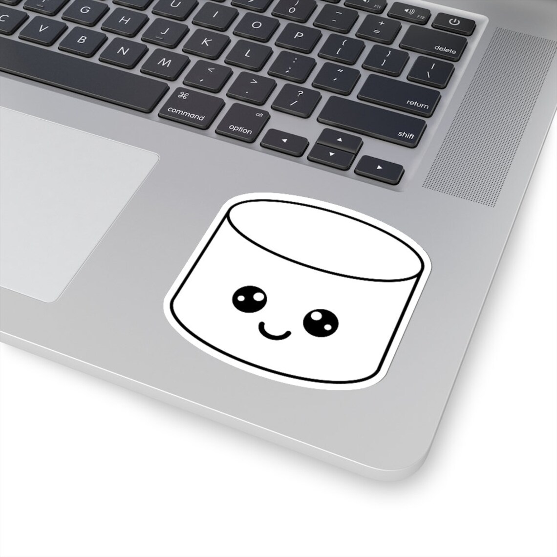 Marshmallow Sticker - Etsy