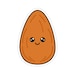 Almond Sticker - Etsy