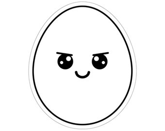 Bad Egg Sticker - Etsy