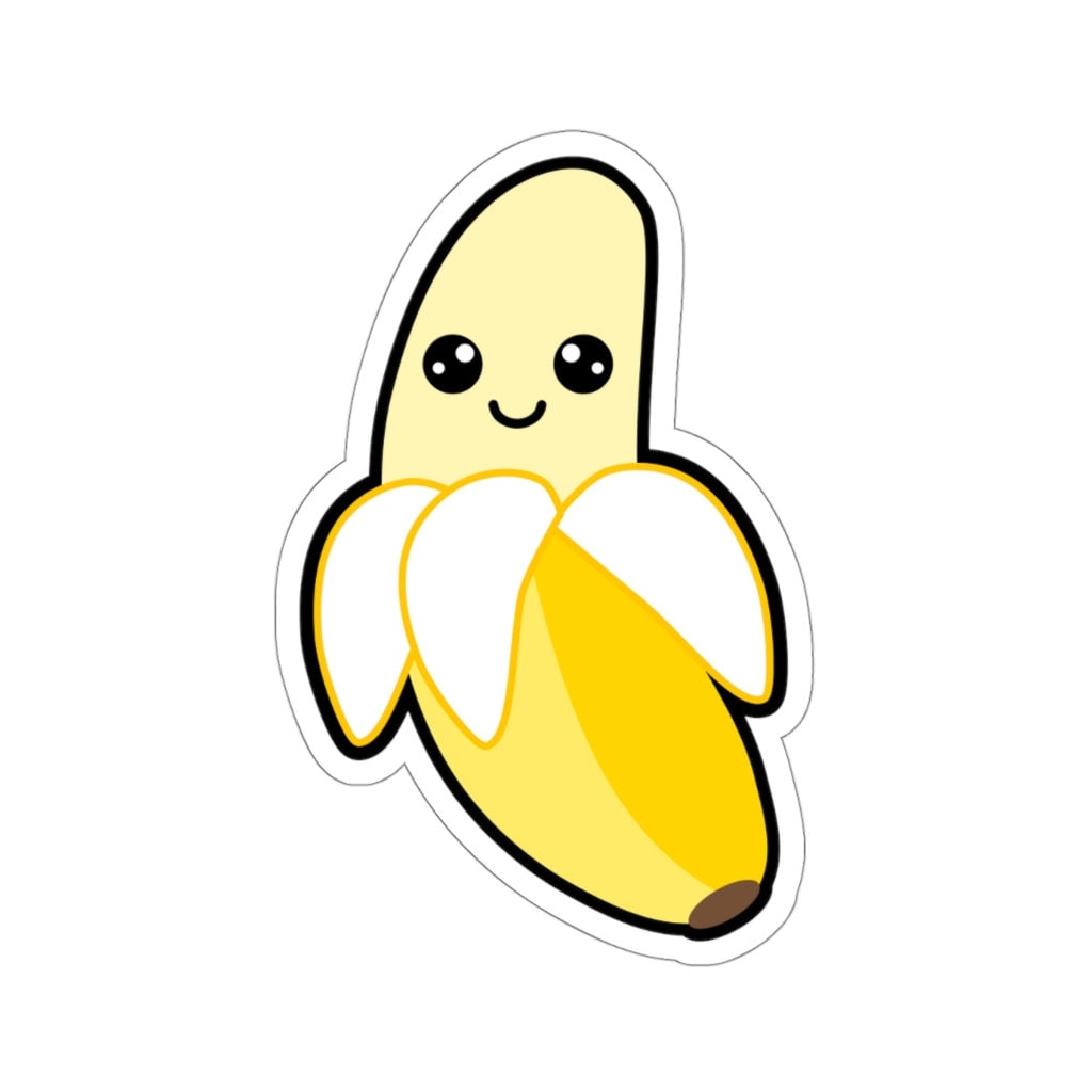 Banana Sticker - Etsy UK