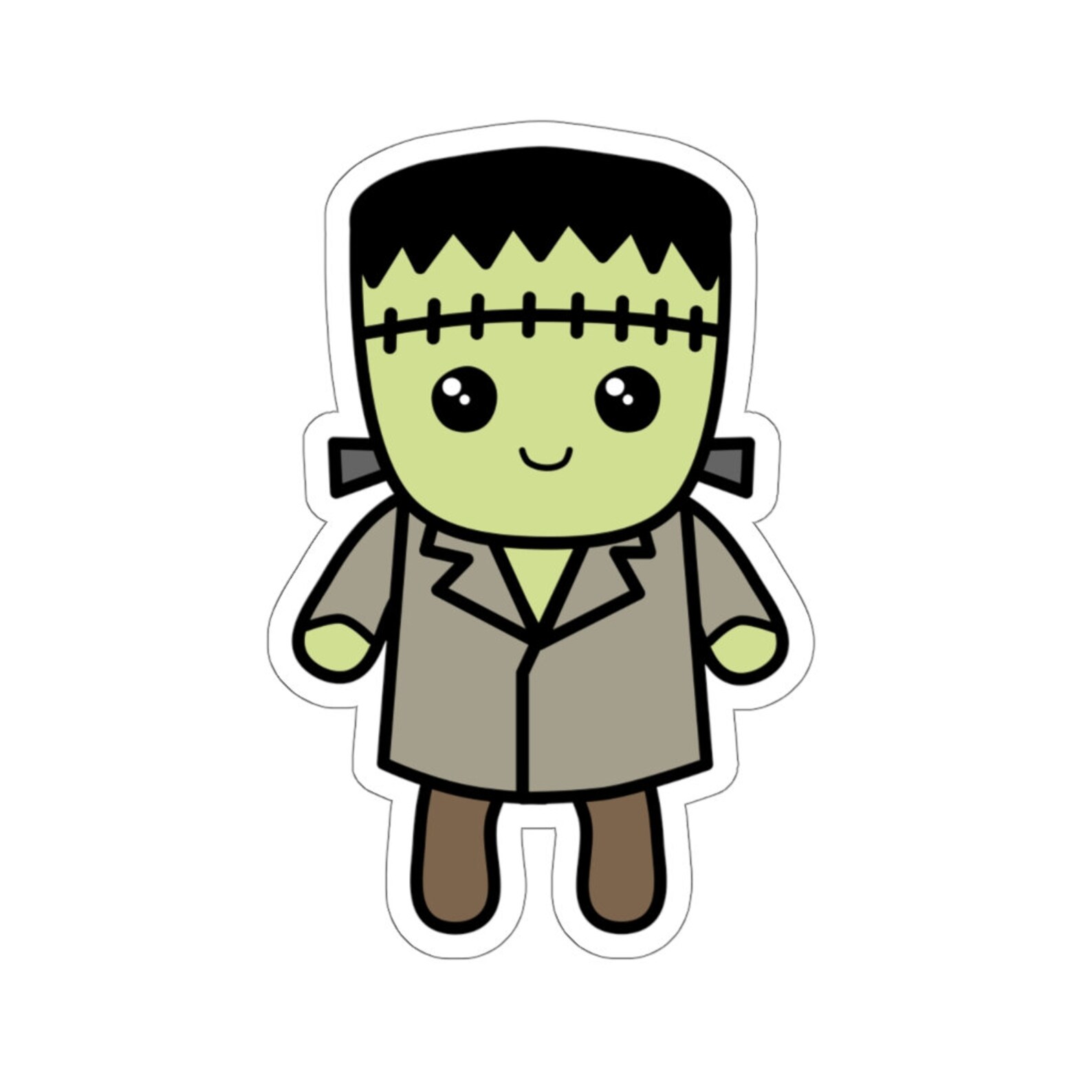 Frankenstein Sticker - Etsy