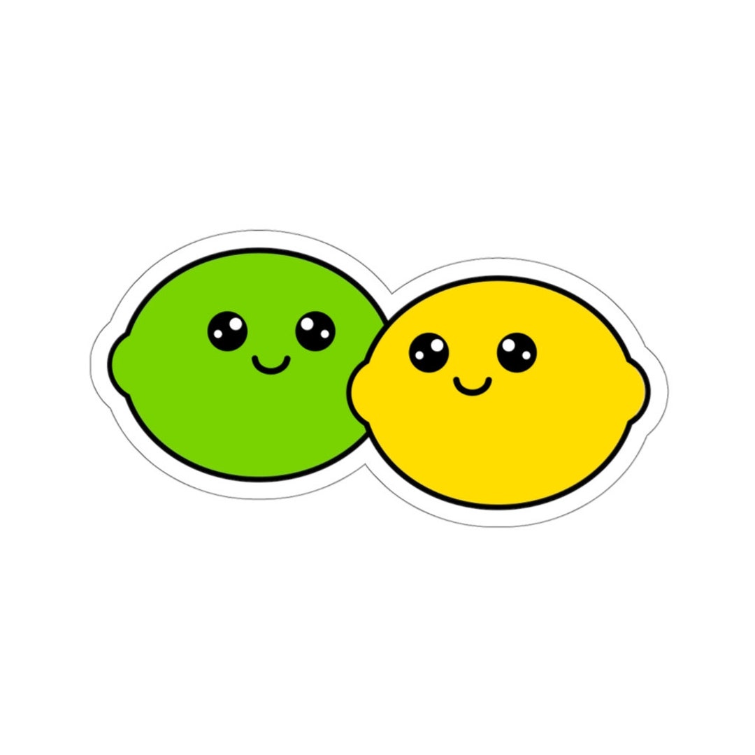 Lemon & Lime Sticker - Etsy