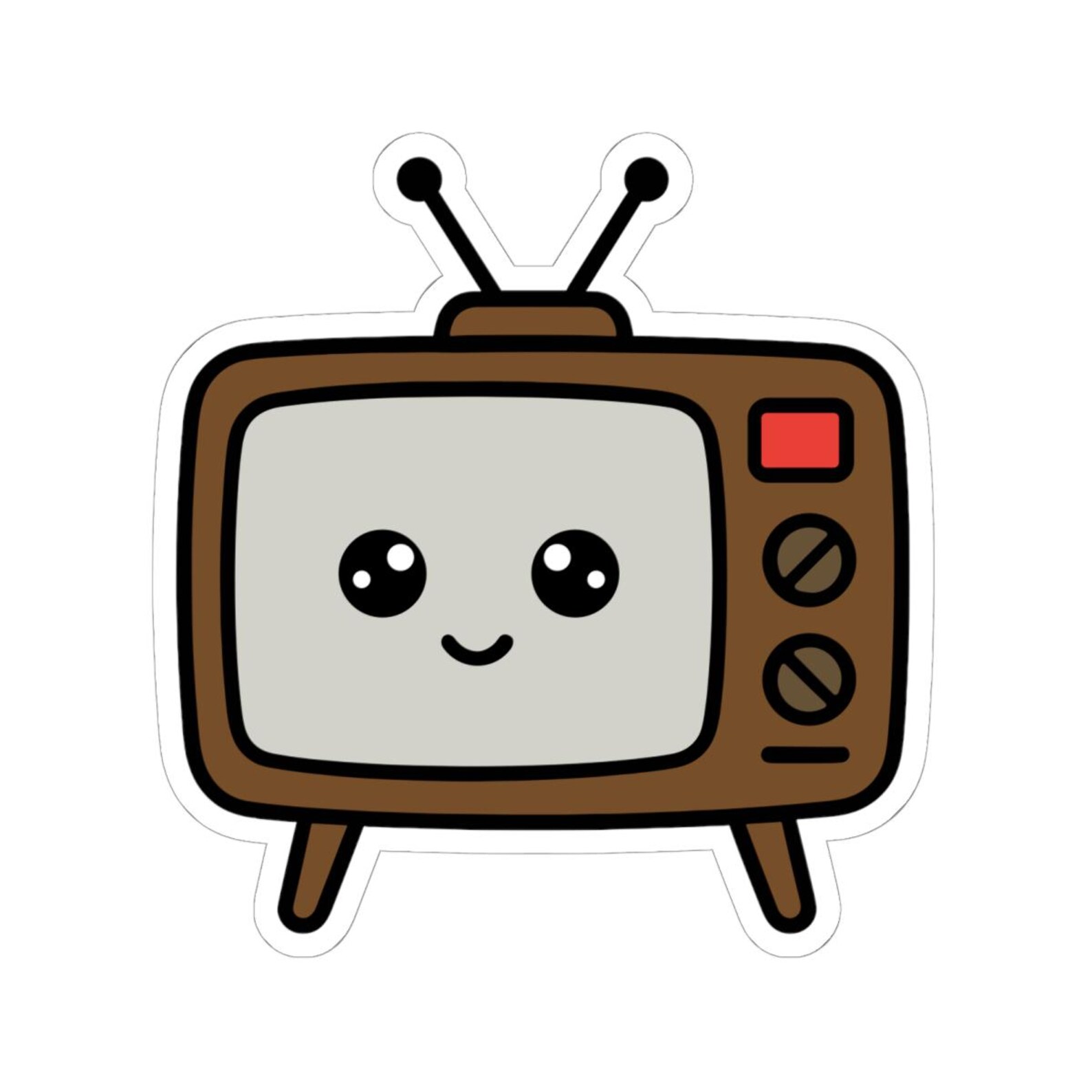 Television Sticker - Etsy