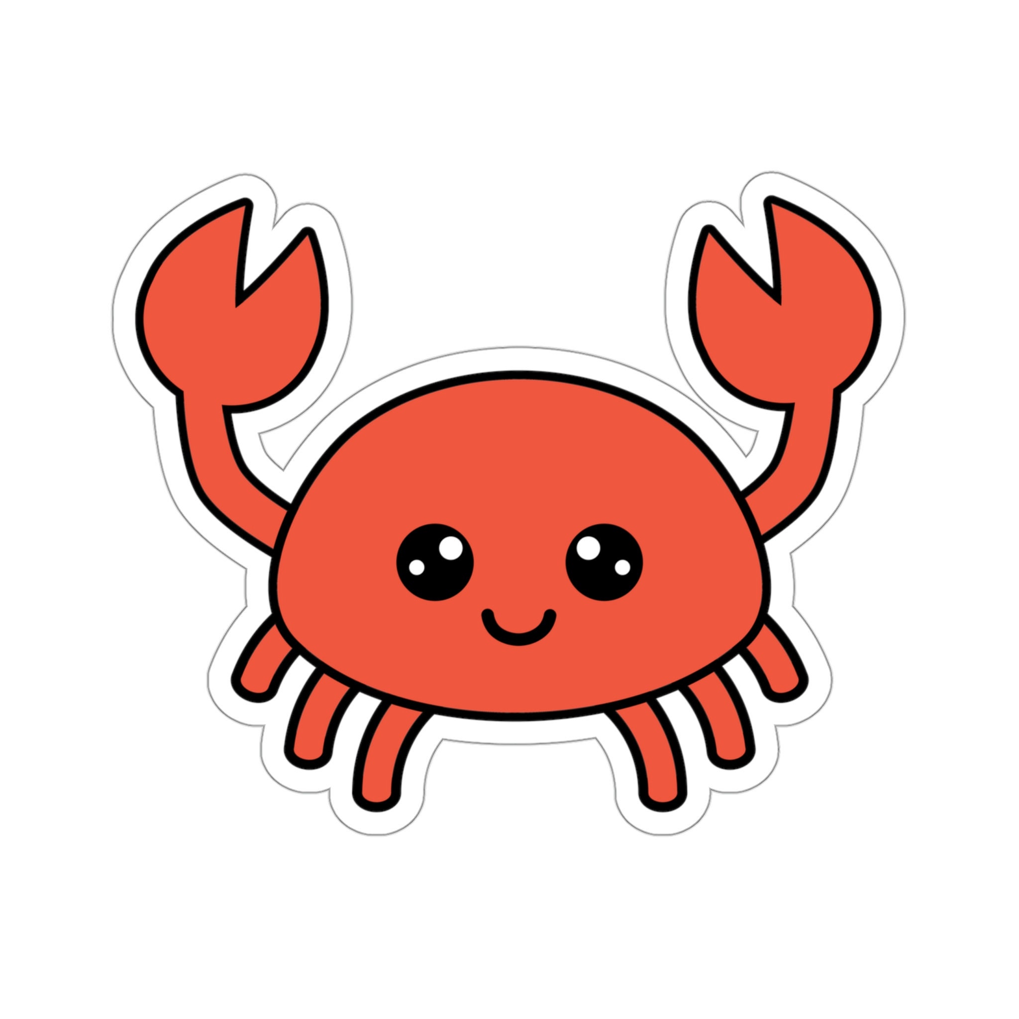 Crab Sticker - Etsy