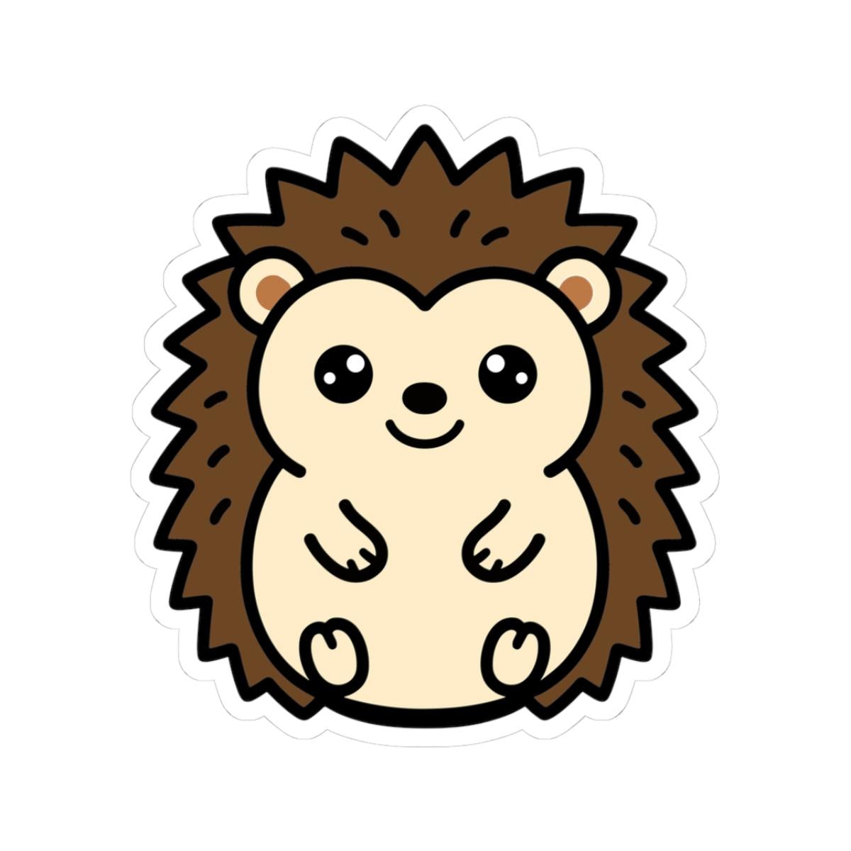 Hedgehog Sticker - Etsy UK