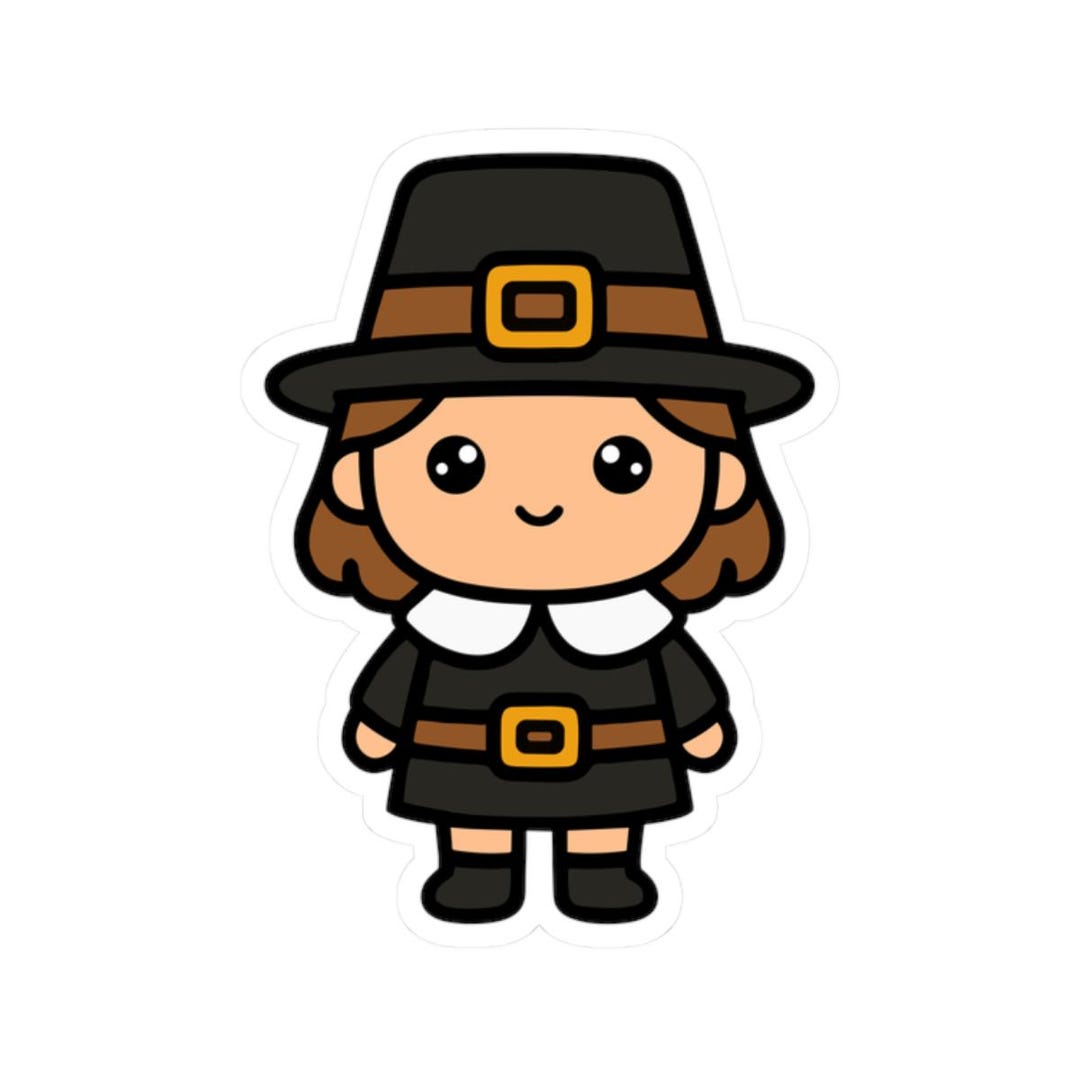 Pilgrim Sticker - Etsy