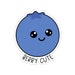 Berry Cute Blueberry Sticker - Etsy