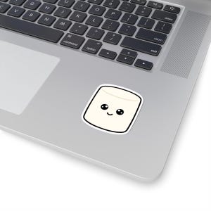 Marshmallow Sticker - Etsy