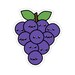 Grape Sticker - Etsy