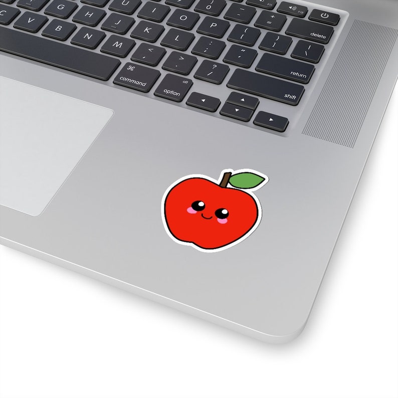 Red Apple Sticker - Etsy