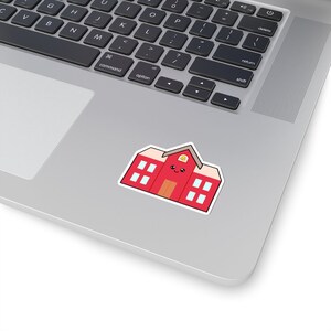 School Building Sticker - Etsy