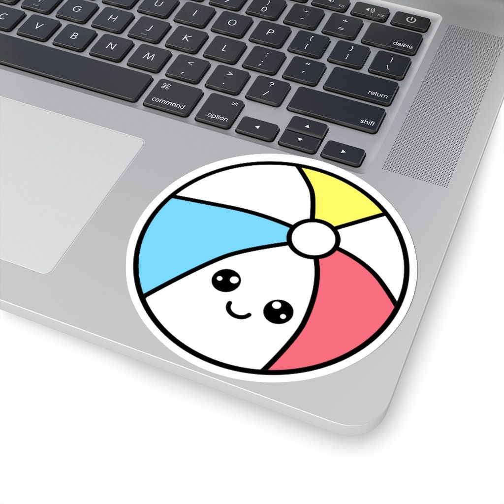Beach Ball Sticker - Etsy