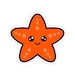 Starfish Sticker - Etsy