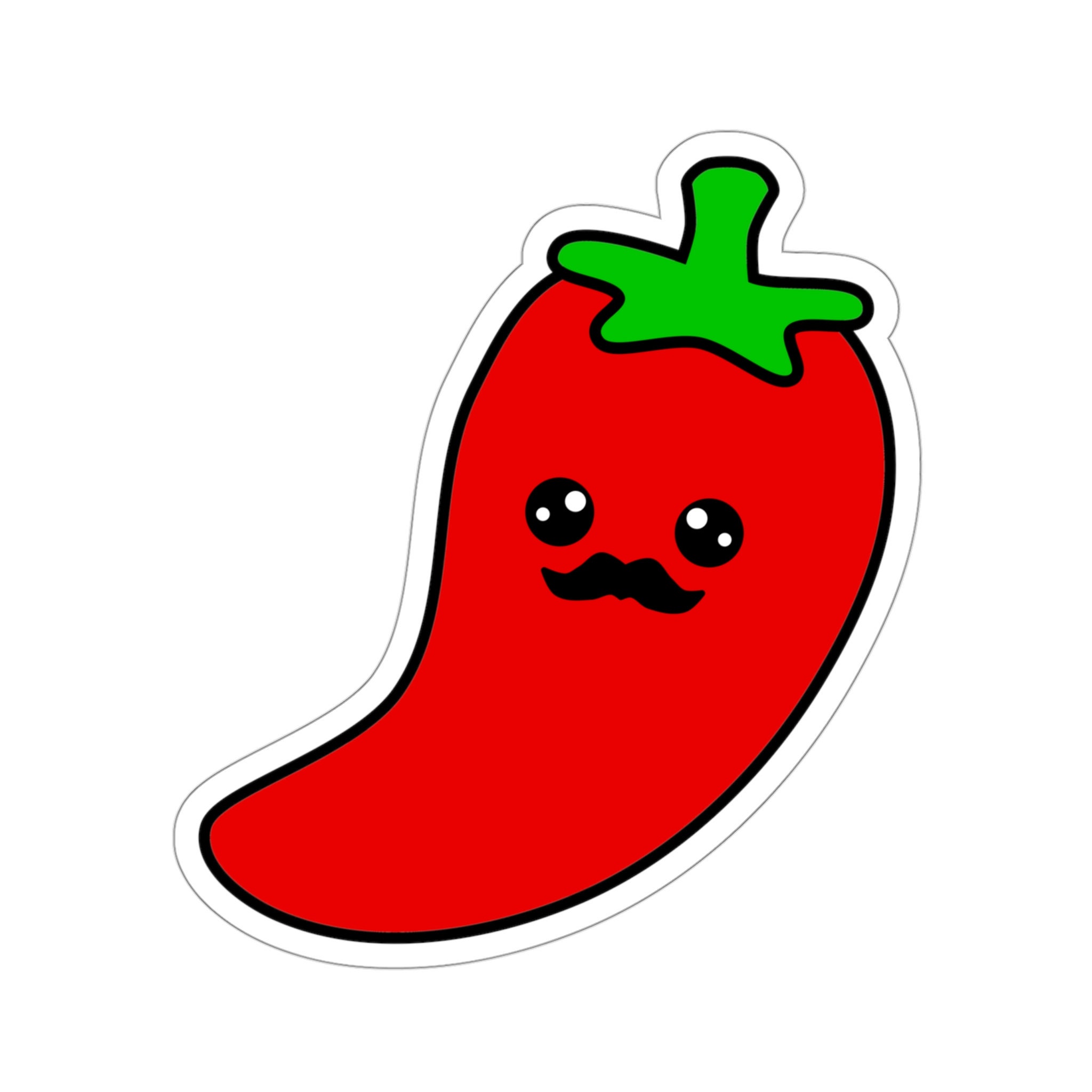 Red Chili Pepper Sticker - Etsy