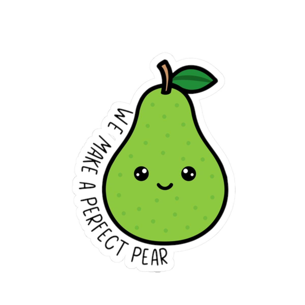 Pear Phone Logo Sticker