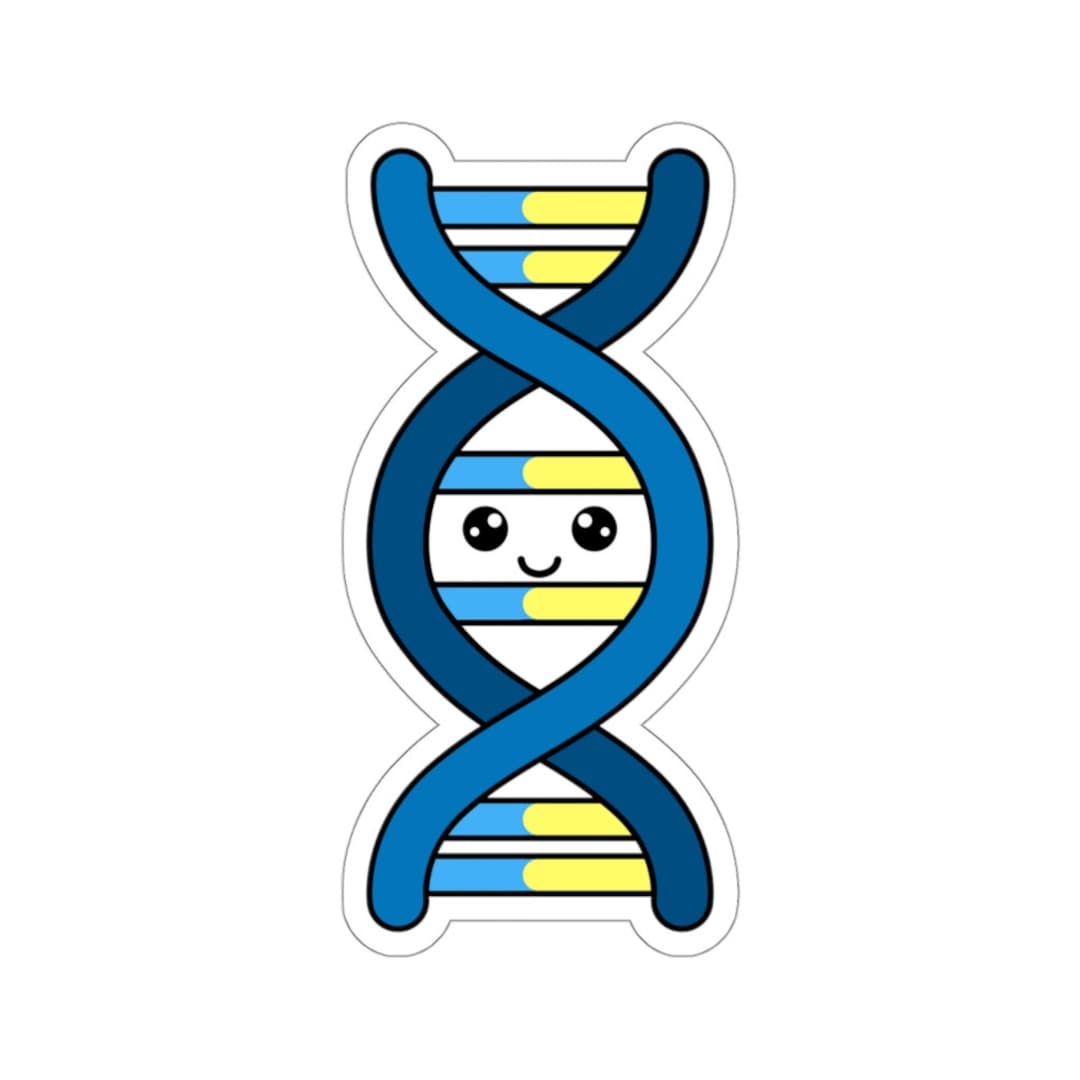 DNA Sticker - Etsy