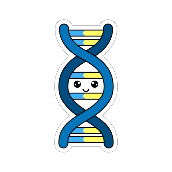 DNA Sticker - Etsy