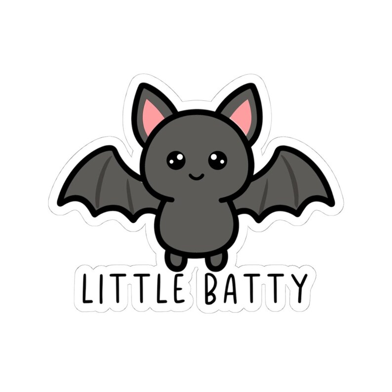 Little Batty Bat Sticker - Etsy