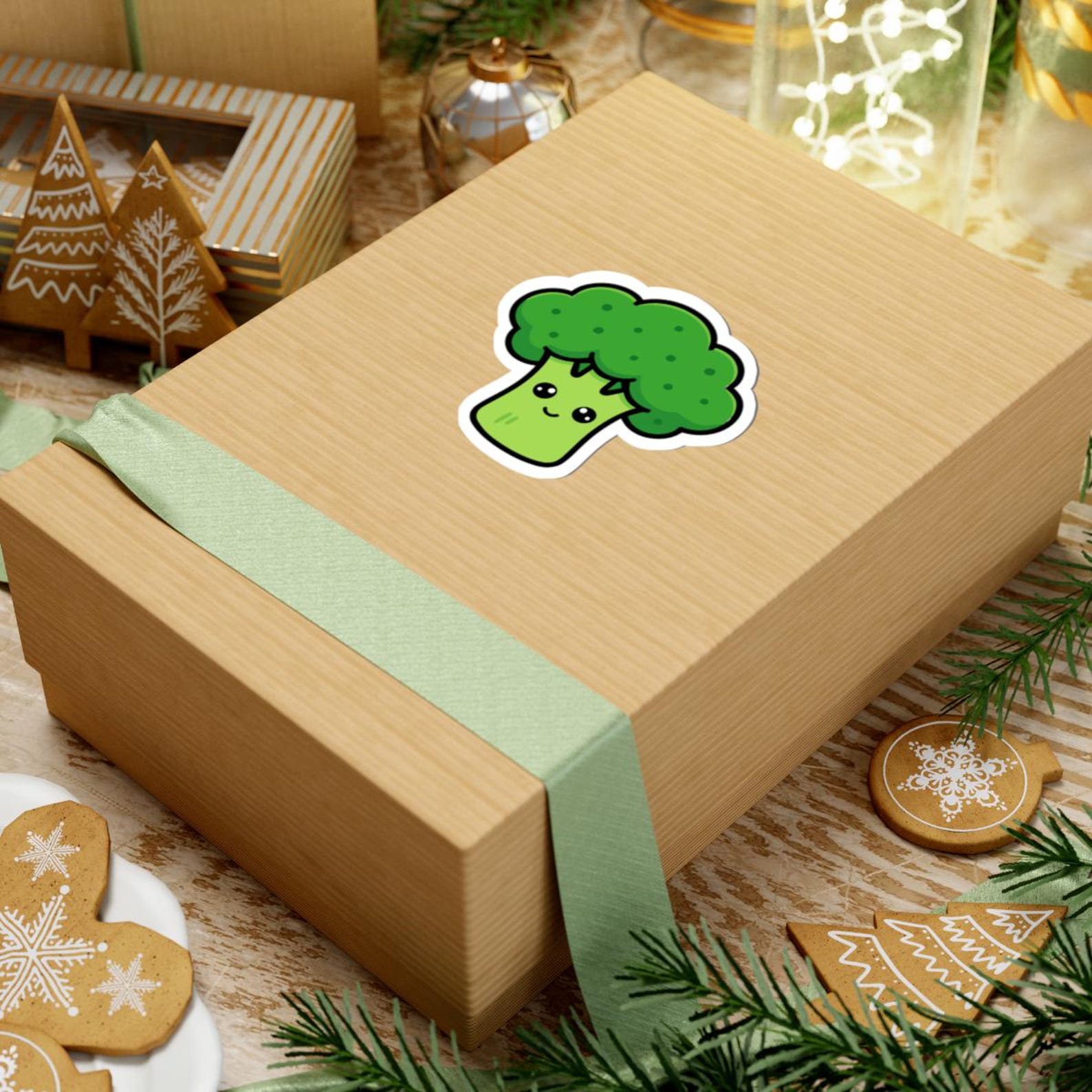 Broccoli Sticker - Etsy
