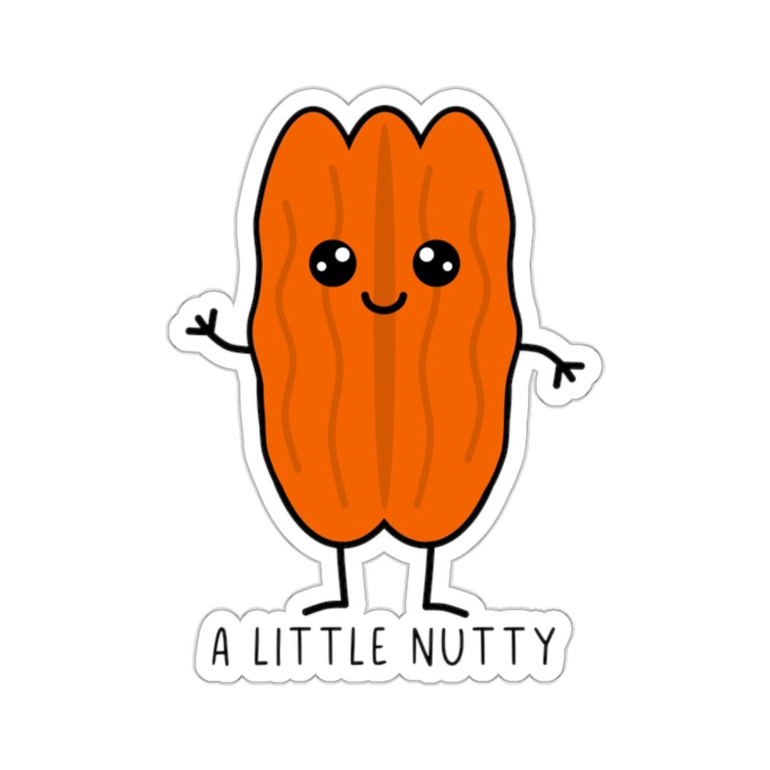 A Little Nutty Pecan Sticker - Etsy