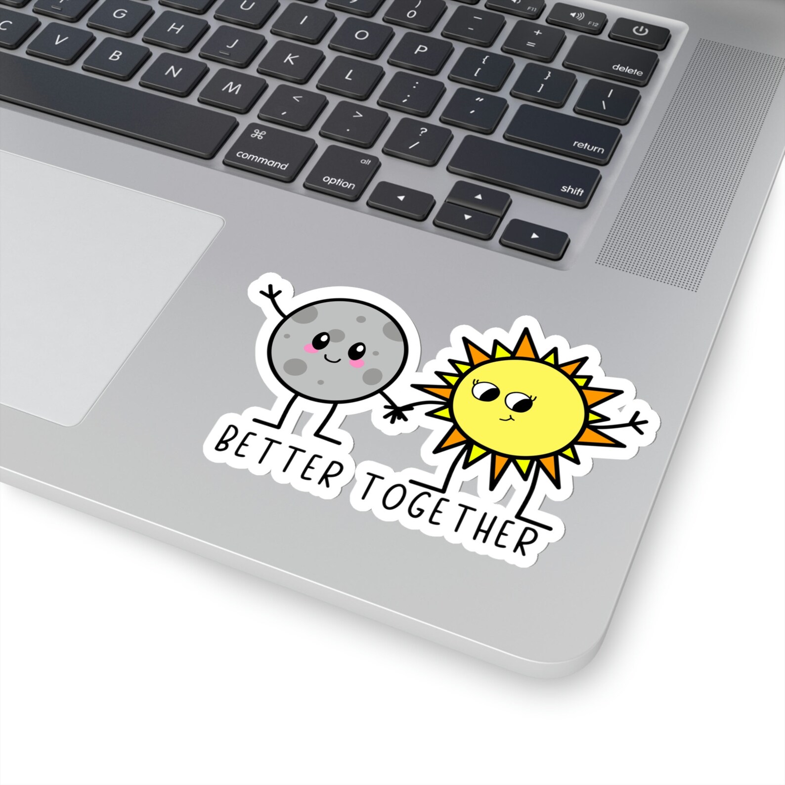 Sun & Moon Better Together Sticker - Etsy