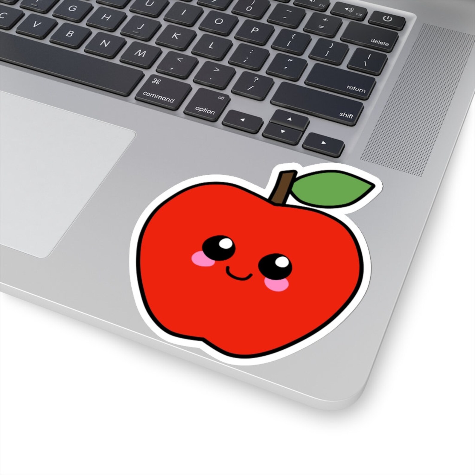 Red Apple Sticker - Etsy