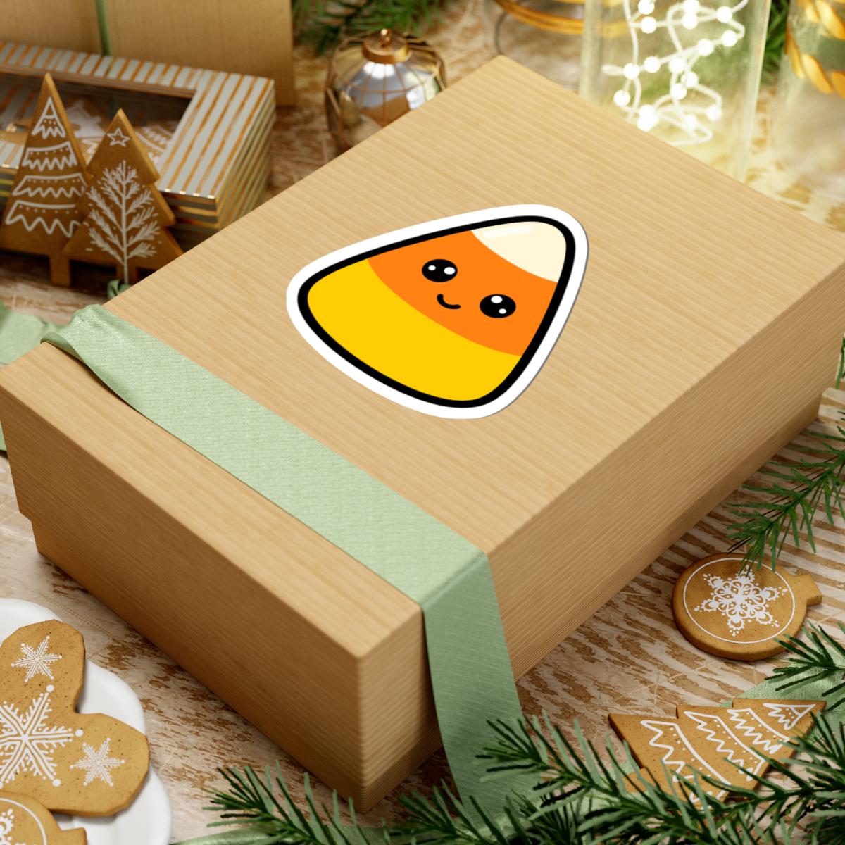 Candy Corn Sticker - Etsy