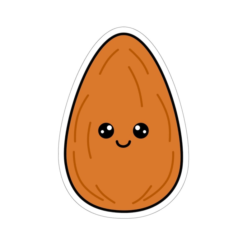 Almond Sticker - Etsy
