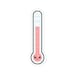 Thermometer Sticker - Etsy