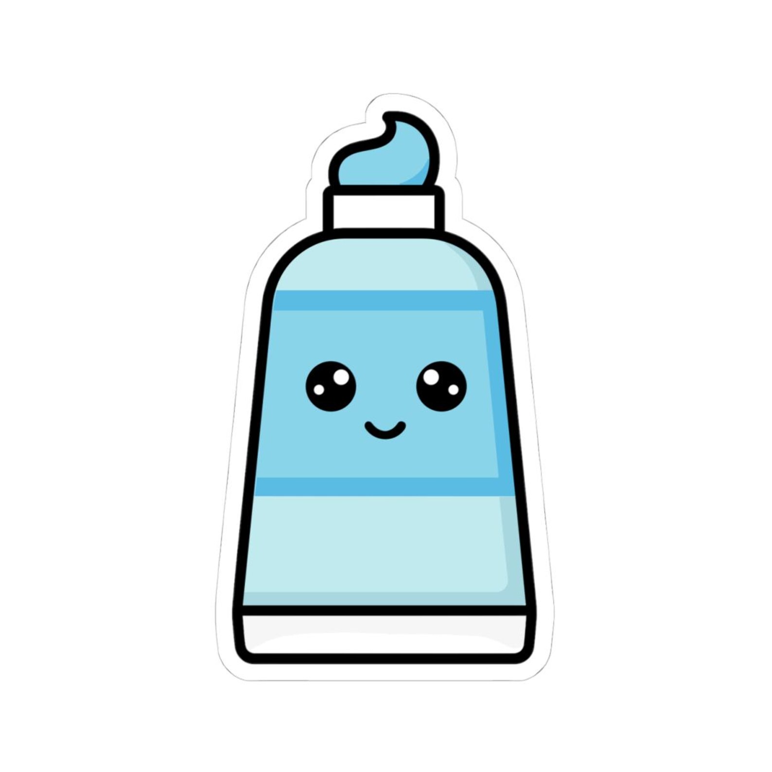 Toothpaste Sticker - Etsy