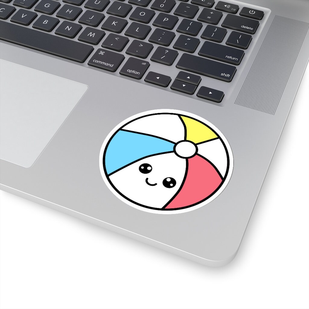 Beach Ball Sticker - Etsy