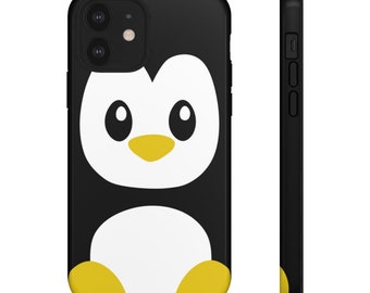 Penguin Phone Case - Etsy