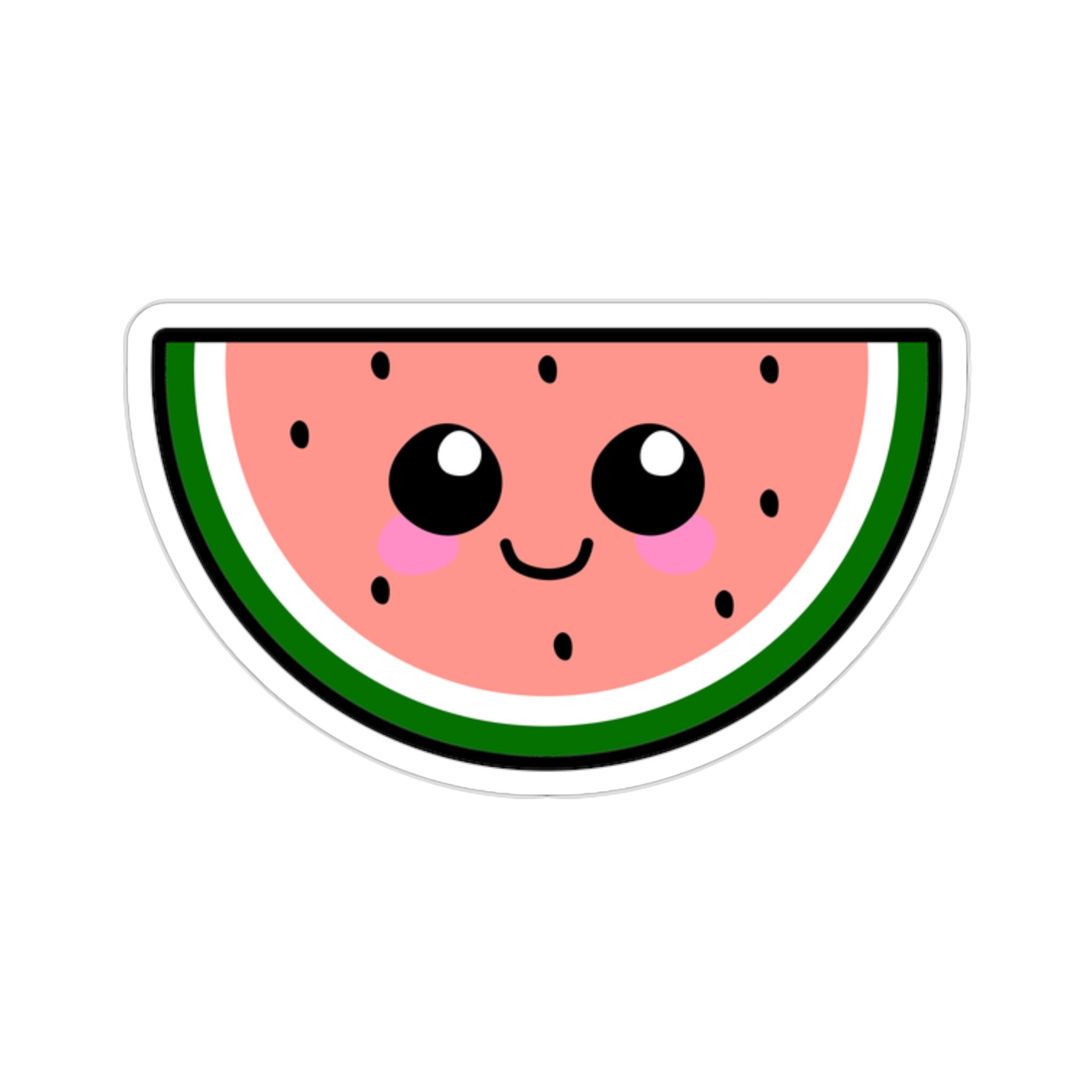Watermelon Sticker - Etsy