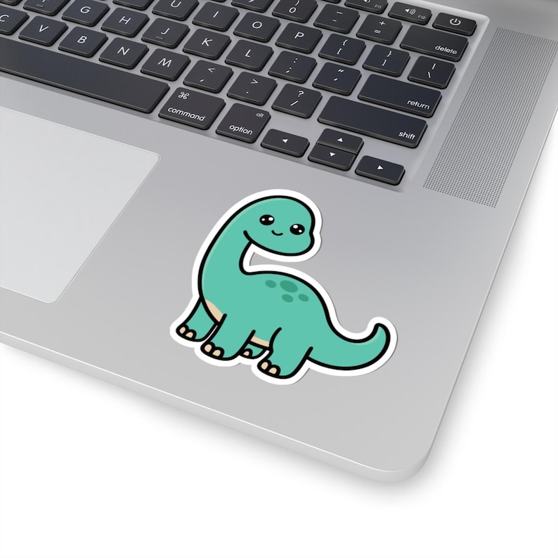 Brontosaurus Dino Sticker - Etsy
