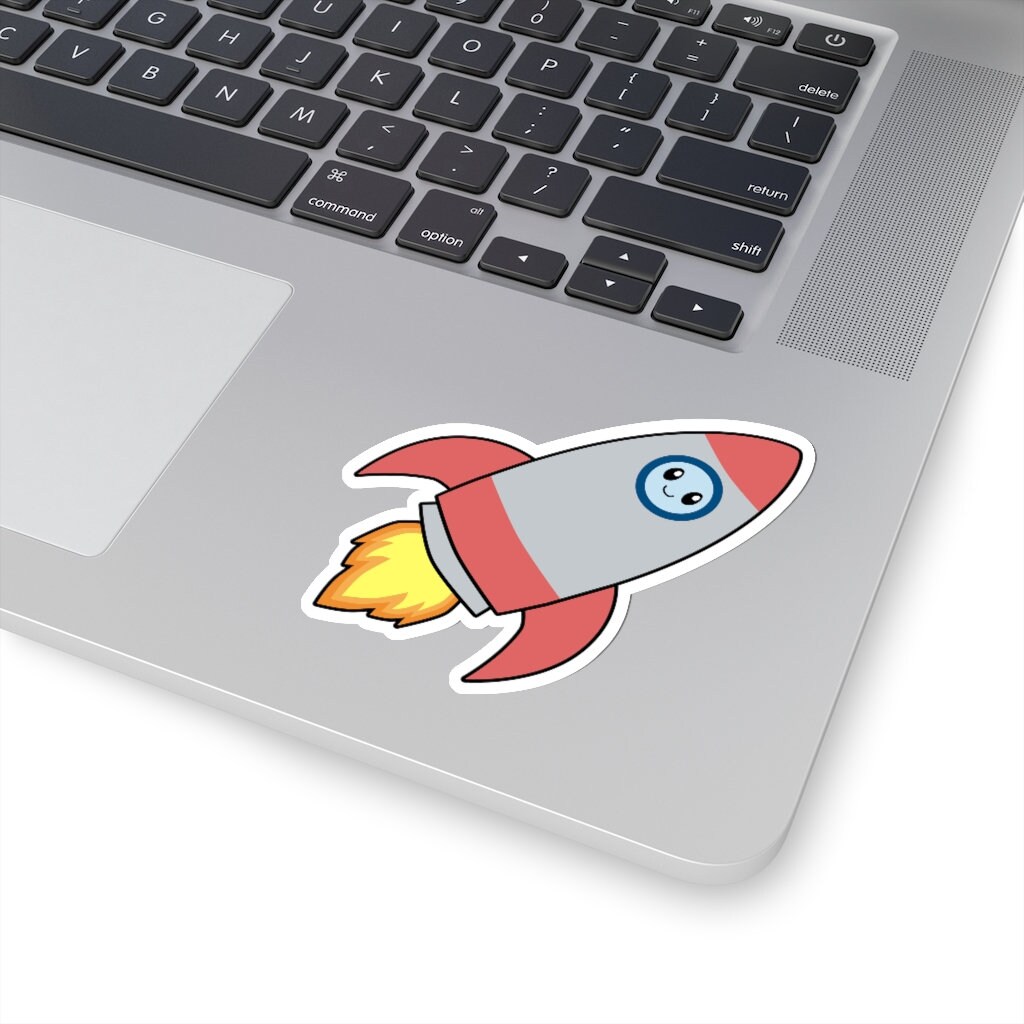 Rocket Ship Sticker - Etsy