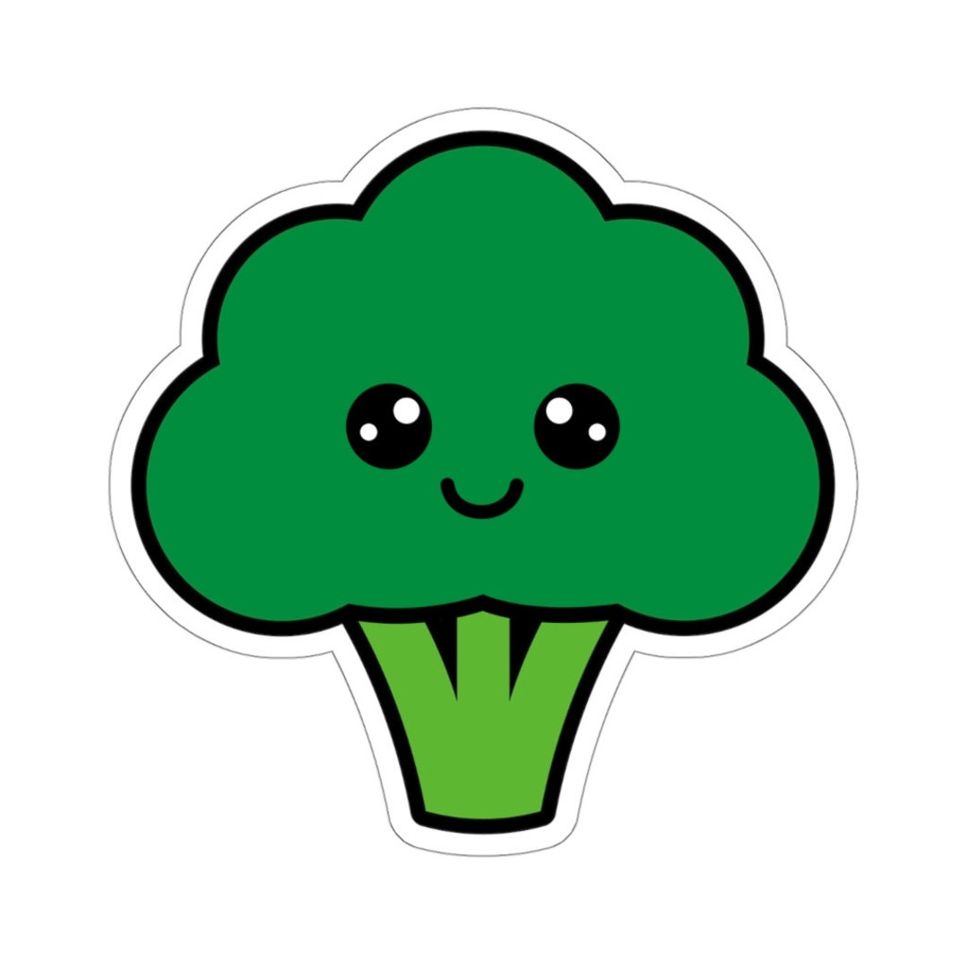 Broccoli Sticker - Etsy