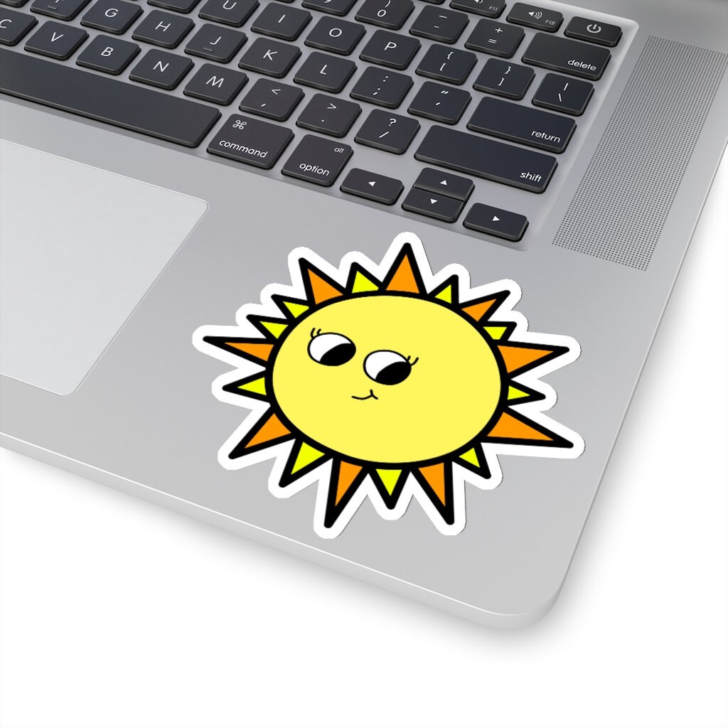 Sun Sticker - Etsy