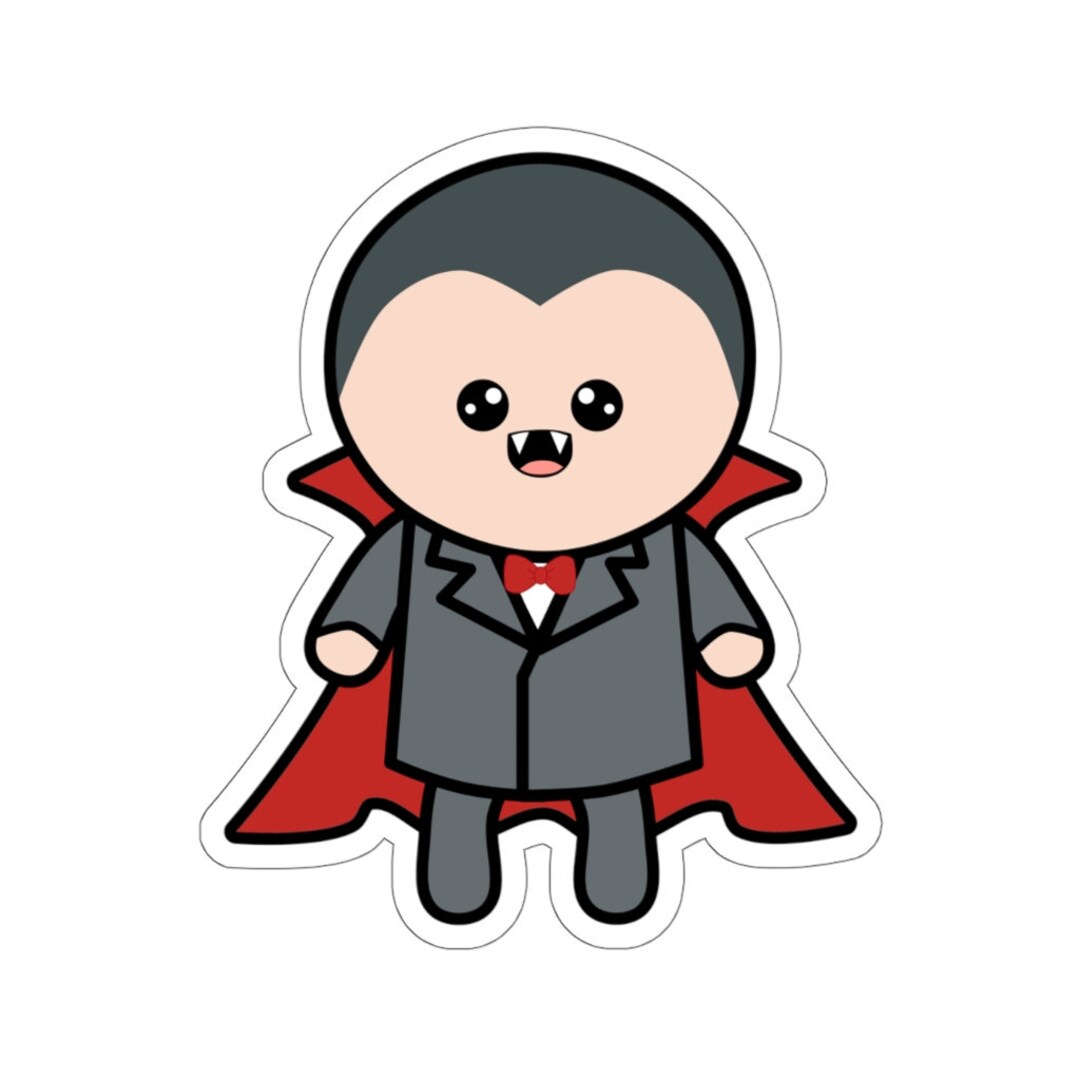 Vampire Sticker - Etsy