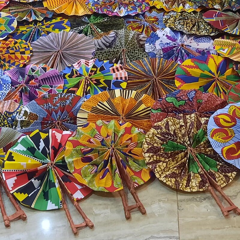 African Hand Fan - Etsy