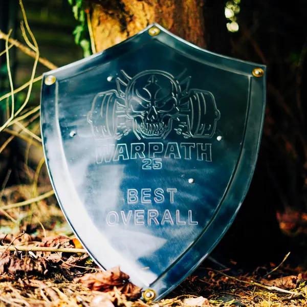 Personalised Templar Knight Shield for Trophy, Gifts & Coplay 18 Gauge ...