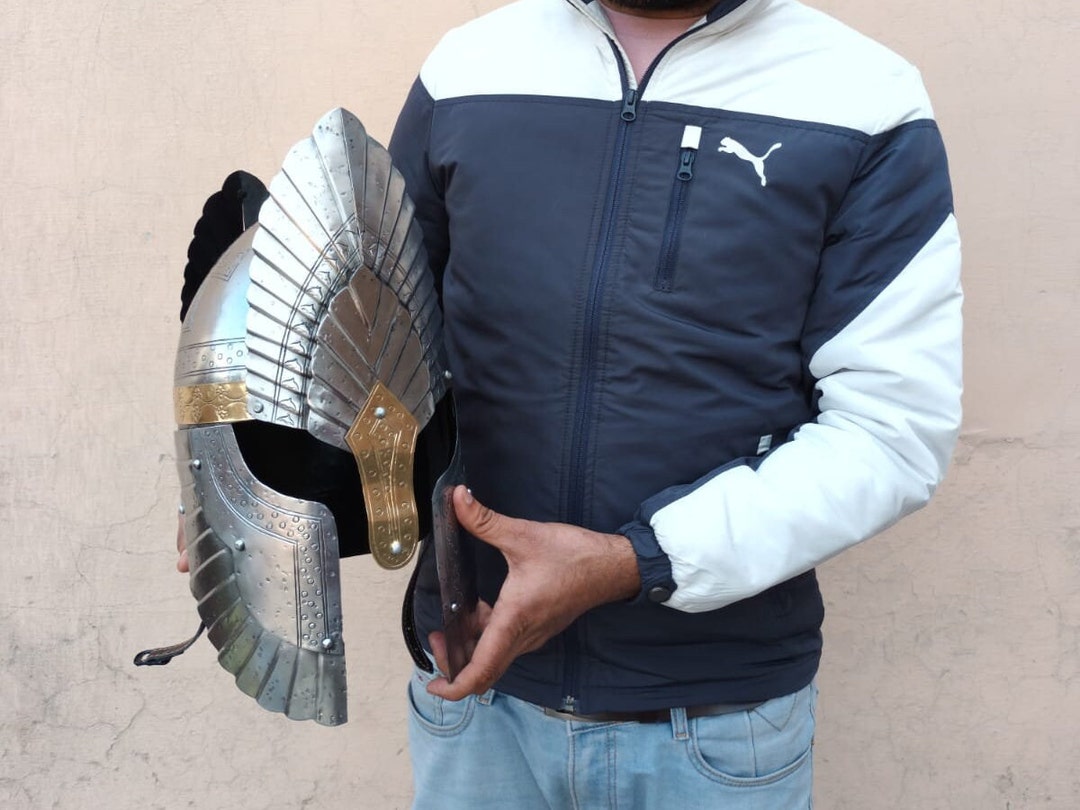 Lord of the Rings Elendil Helmet Medieval Crusader Centurion Crown ...