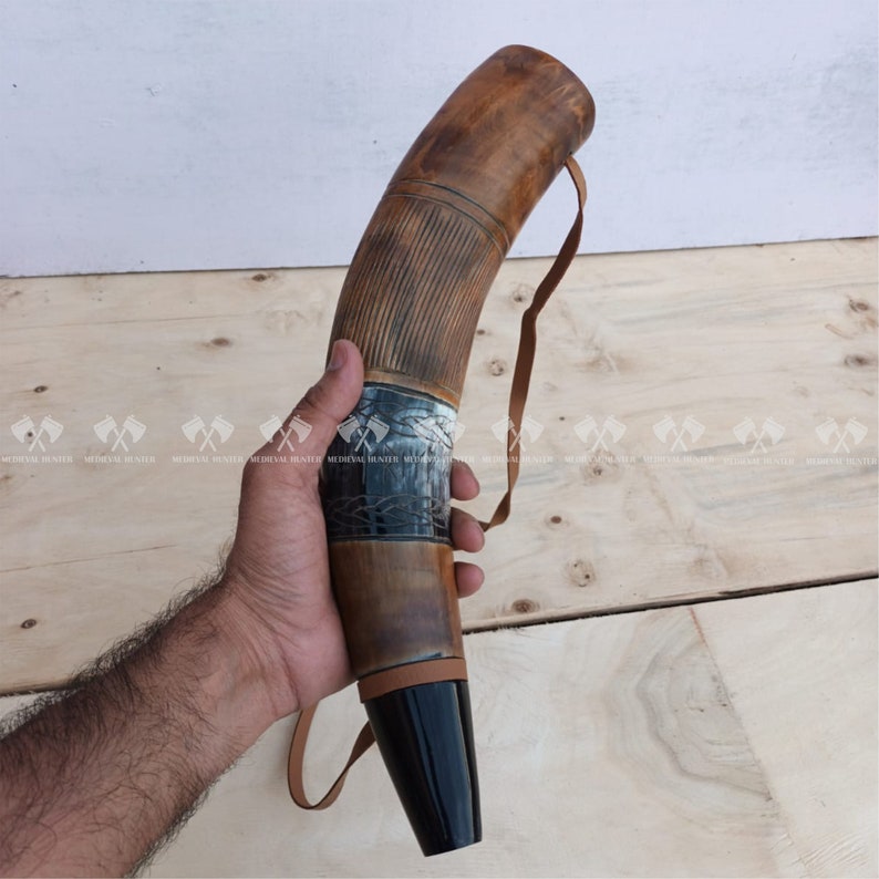 Viking War Horn Medieval Carnyx Ancient Hunting Tool & Norse Musical ...