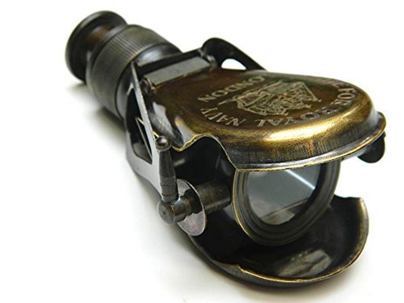 Brass Spy Glass London 1917 Pocket Monocular by Medieval Hunter - Etsy
