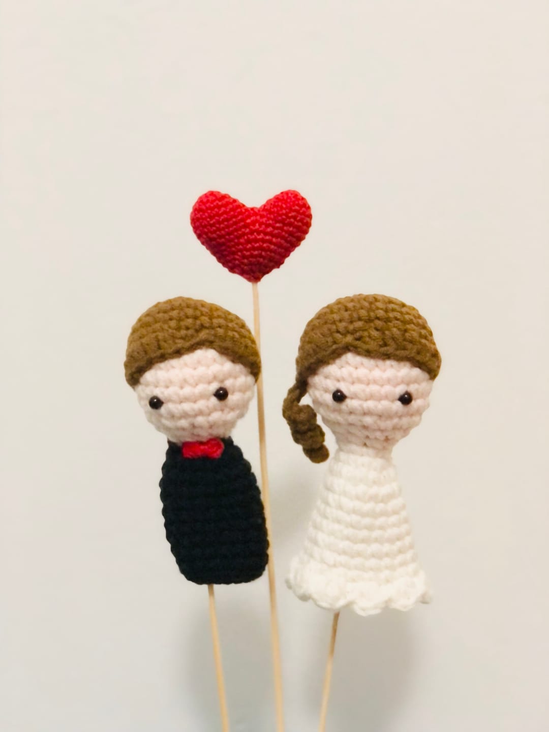 Wedding Cake Topper, Crochet Cake Topper, Handmade Cake Topper, Wedding ...