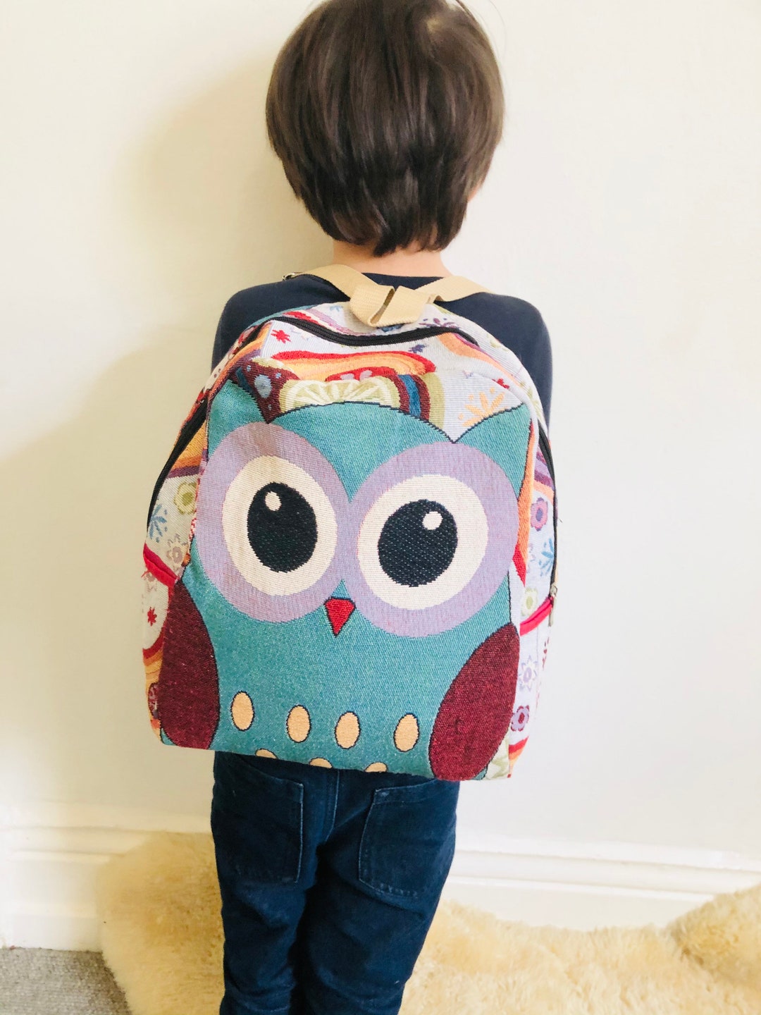 Owl Backpack for Kids, Handmade Owl Backpacks, Owl Backpacks - Etsy