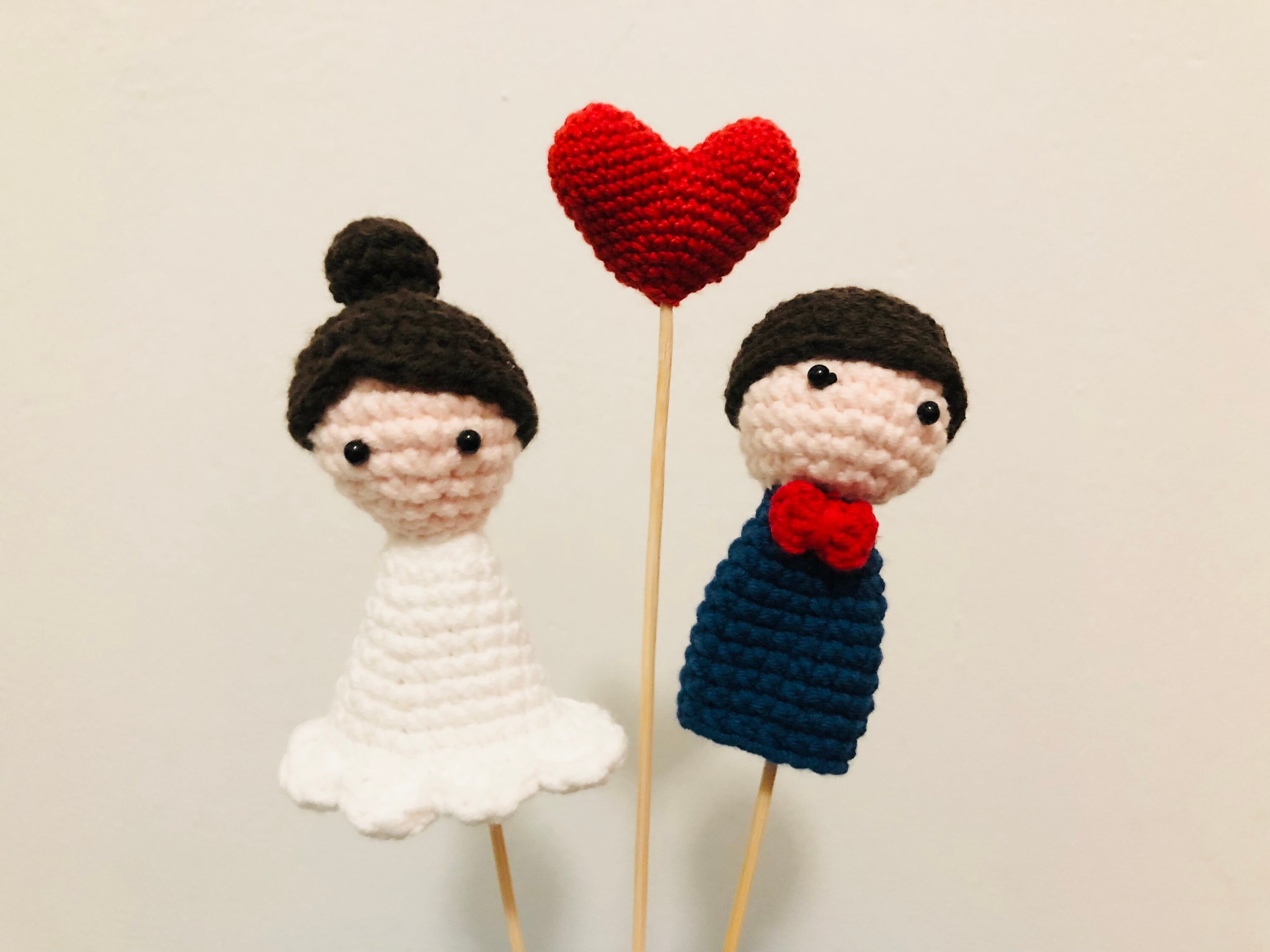 Wedding Cake Topper Crochet Cake Topper Handmade Cake Topper - Etsy