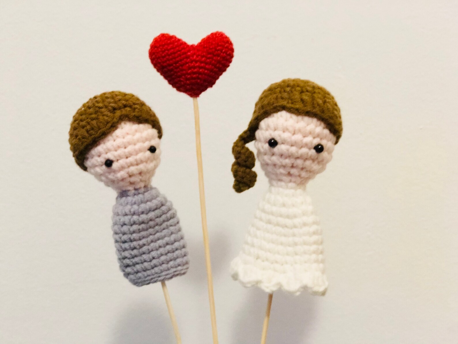 Wedding Cake Topper Crochet Cake Topper Handmade Cake Topper - Etsy