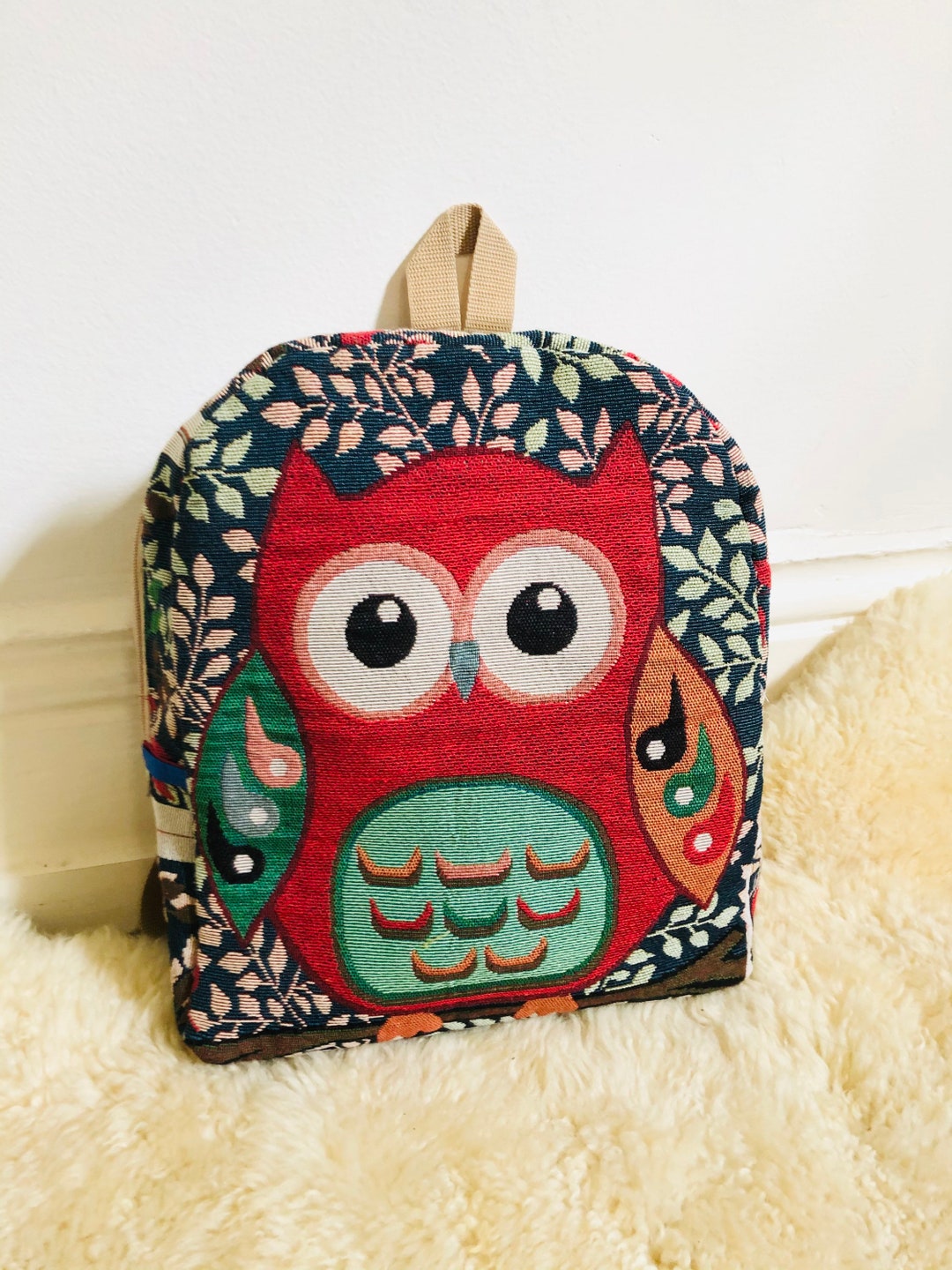Owl Backpack for Kids, Handmade Owl Backpacks, Owl Backpacks - Etsy